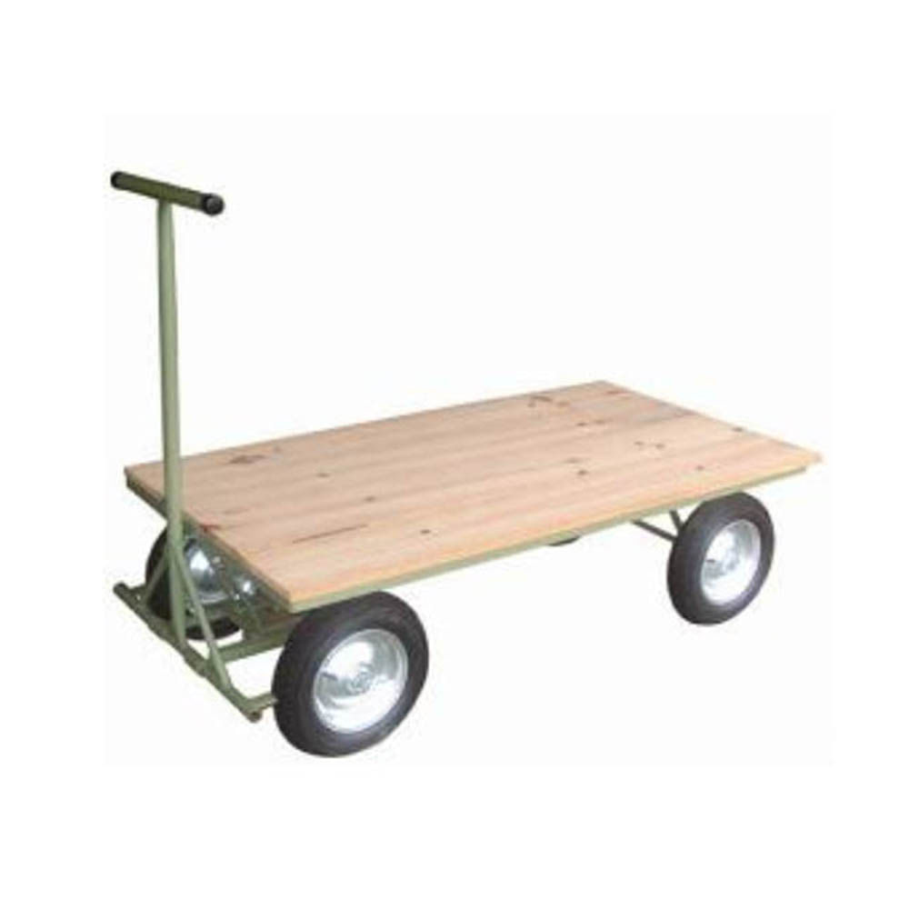 Carro Plataforma Madeira Pneumático 400kg B20AP BENATTI - A Casa dos Macacos