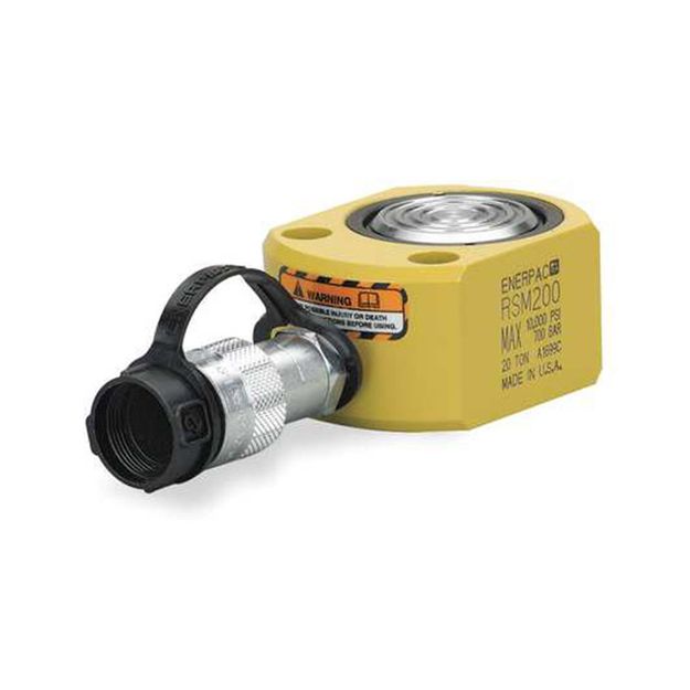 Cilindro Hidráulico 20t Ultra Baixo Rsm200 Enerpac - A Casa dos Macacos