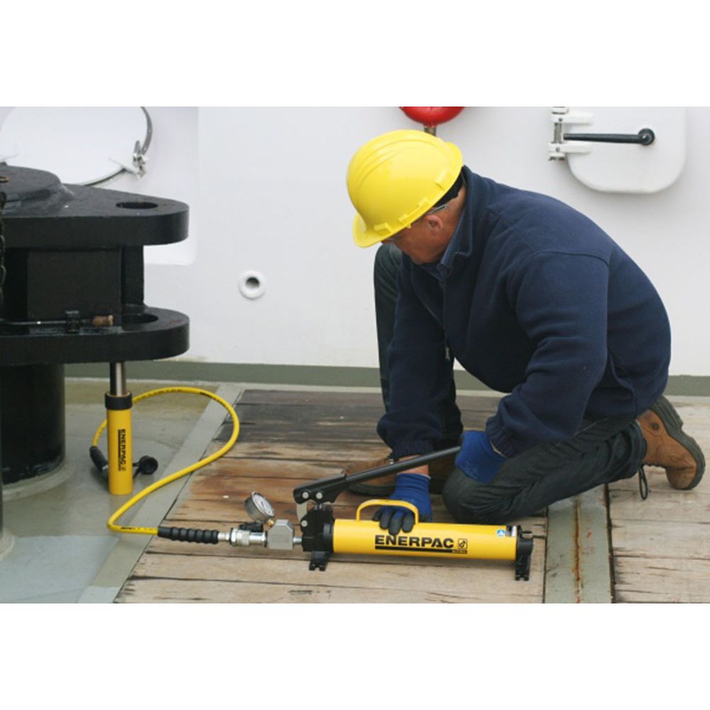 Bomba Hidráulica Manual 1 Velocidade 0,9l 700bar P 39 Enerpac - A Casa ...