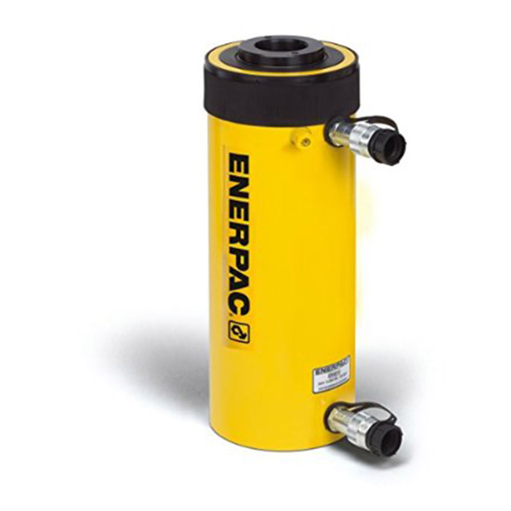 Cilindro Hidráulico 100t Dupla Ação Haste Vazada Rrh1006 Enerpac - A ...