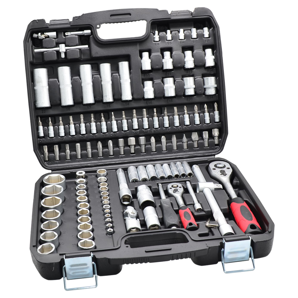 Jogo de Chaves Catraca com 108 peças Ref 9002 GORILLAZ - A Casa dos Macacos