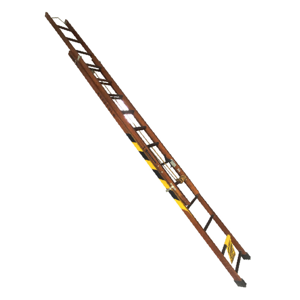 Escada Extensíva em Madeira 6,6x12M EXM1170 W BERTOLO - A Casa dos Macacos