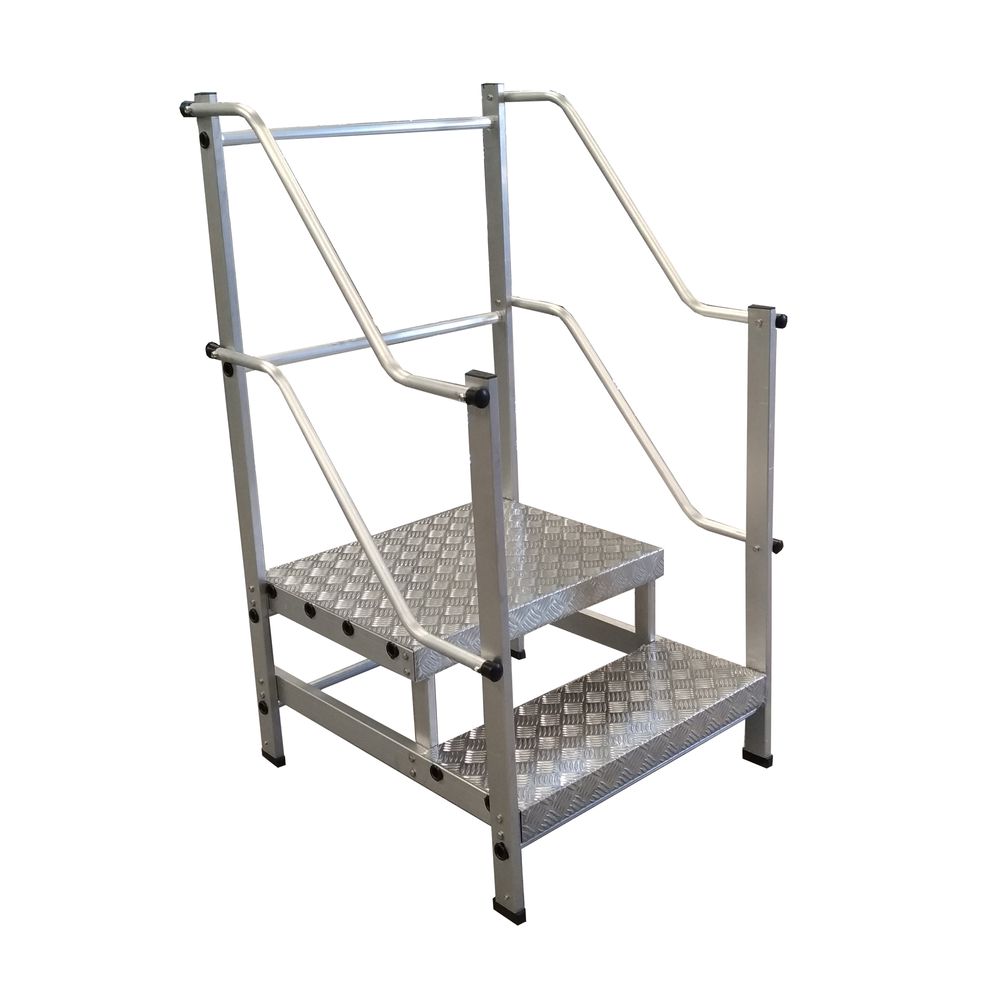 Escada Plataforma em Alumínio 40CM 01 DEGRAU PALANK ESCALEVE - A Casa ...